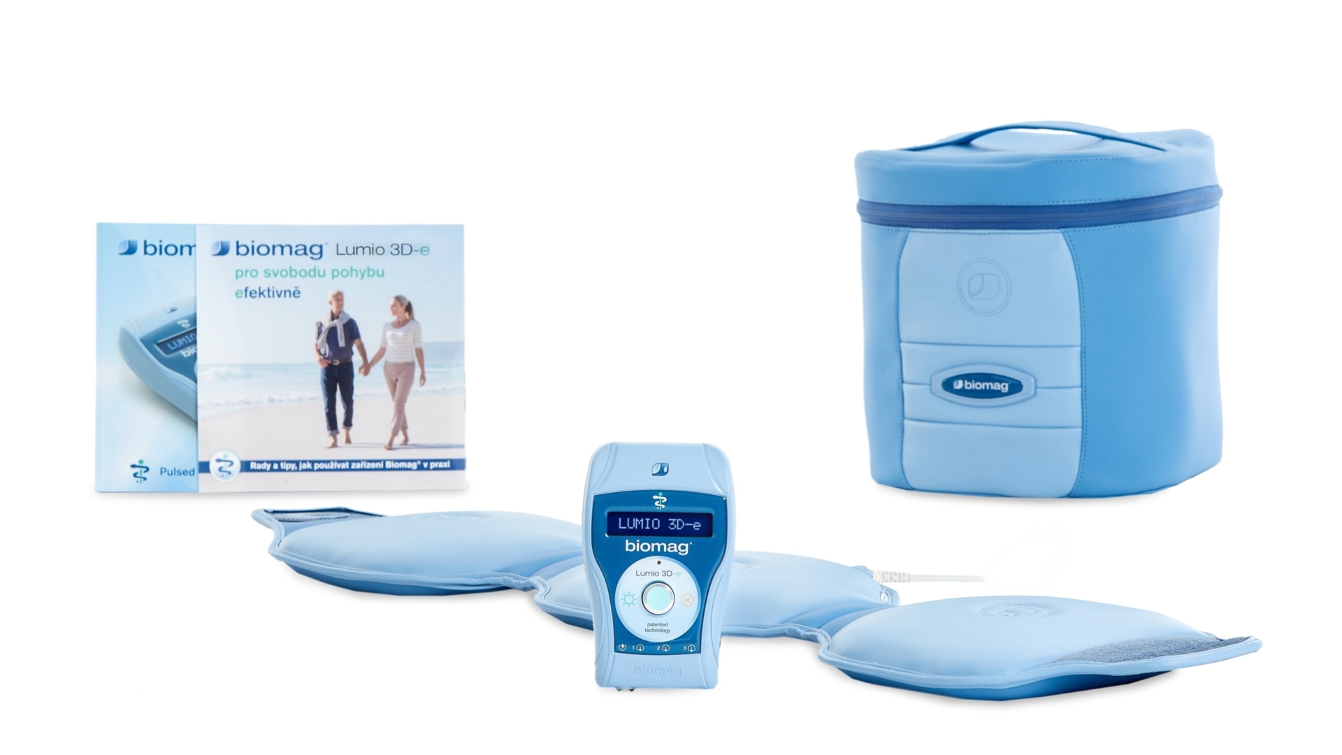 PEMF Set Biomag Lumio 3D-e FLEXI CARE | Practical, Portable